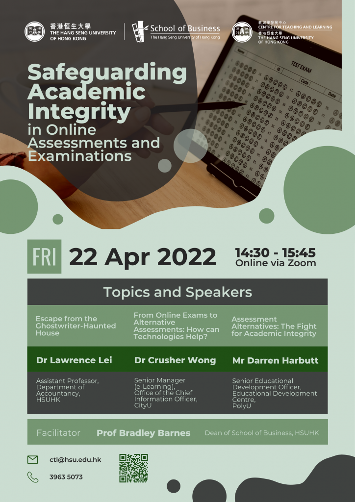 “Safeguarding Academic Integrity in Online Assessments and Examinations ...